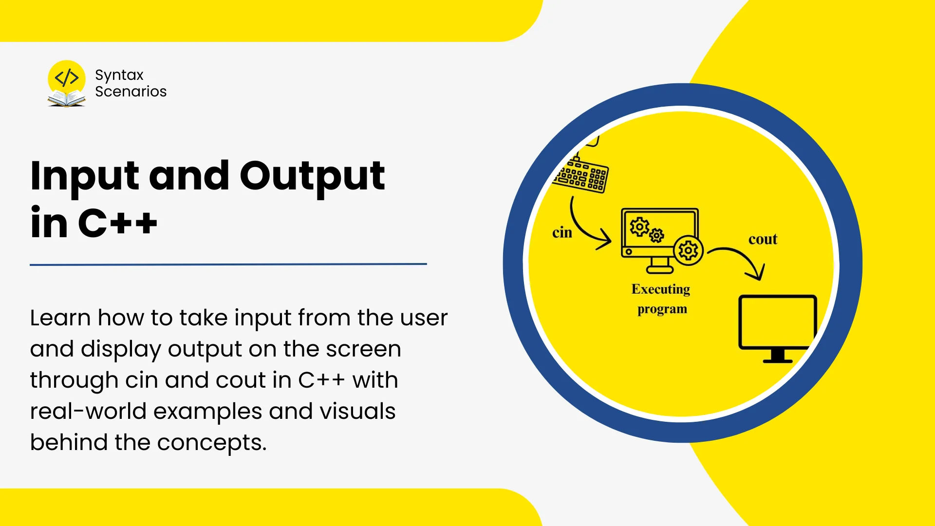 User Input Output In C Syntax Scenarios