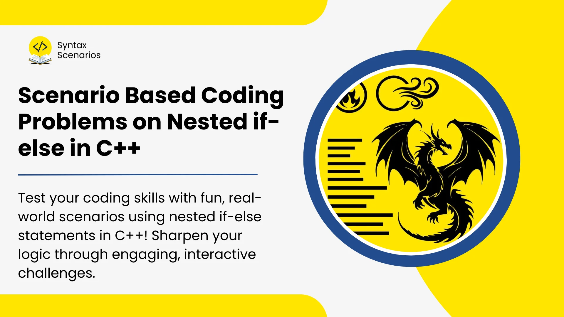 Scenario Based Coding Problems On Nested If Else In C